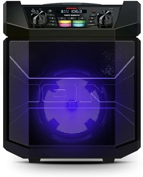Ion Audio iPA101A Party Boom FX High-Power Bluetooth-Enabled ...