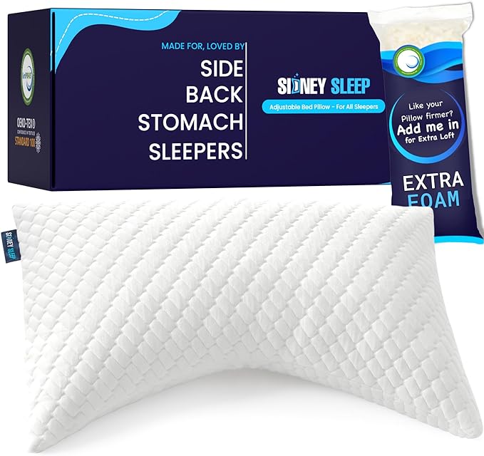 Sidney Sleep Pillow for Side and Back Sleepers – DDAuctions
